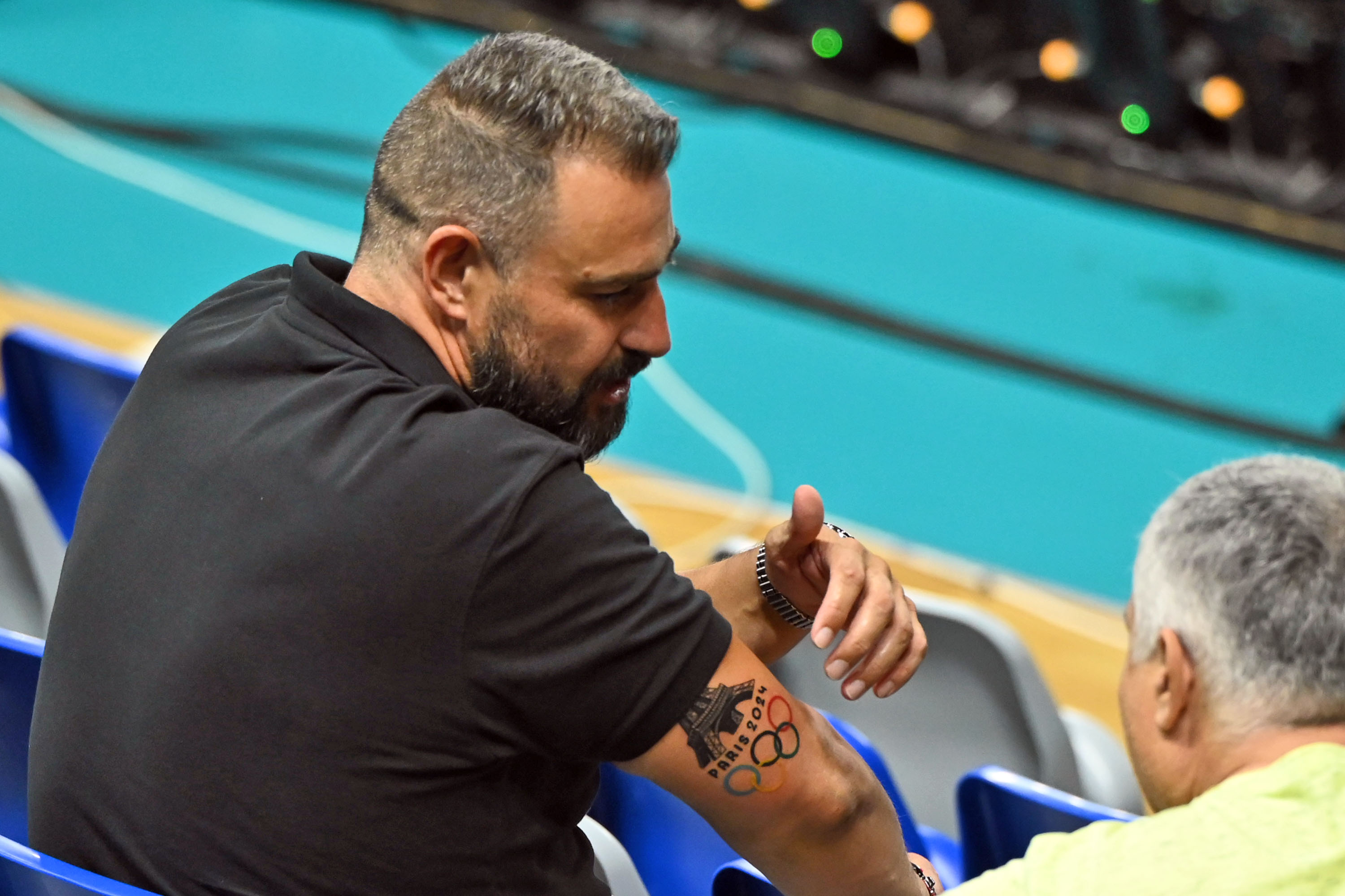 Top referee Ivaylo Ivanov goes to the Olympics with a new tattoo