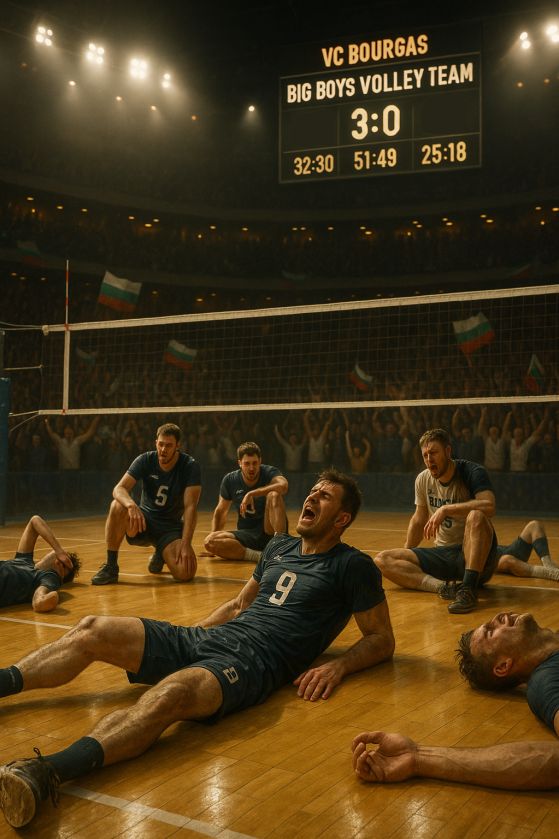 A gaming curiosity from the world of volleyball: a game to 51:49 in a ...